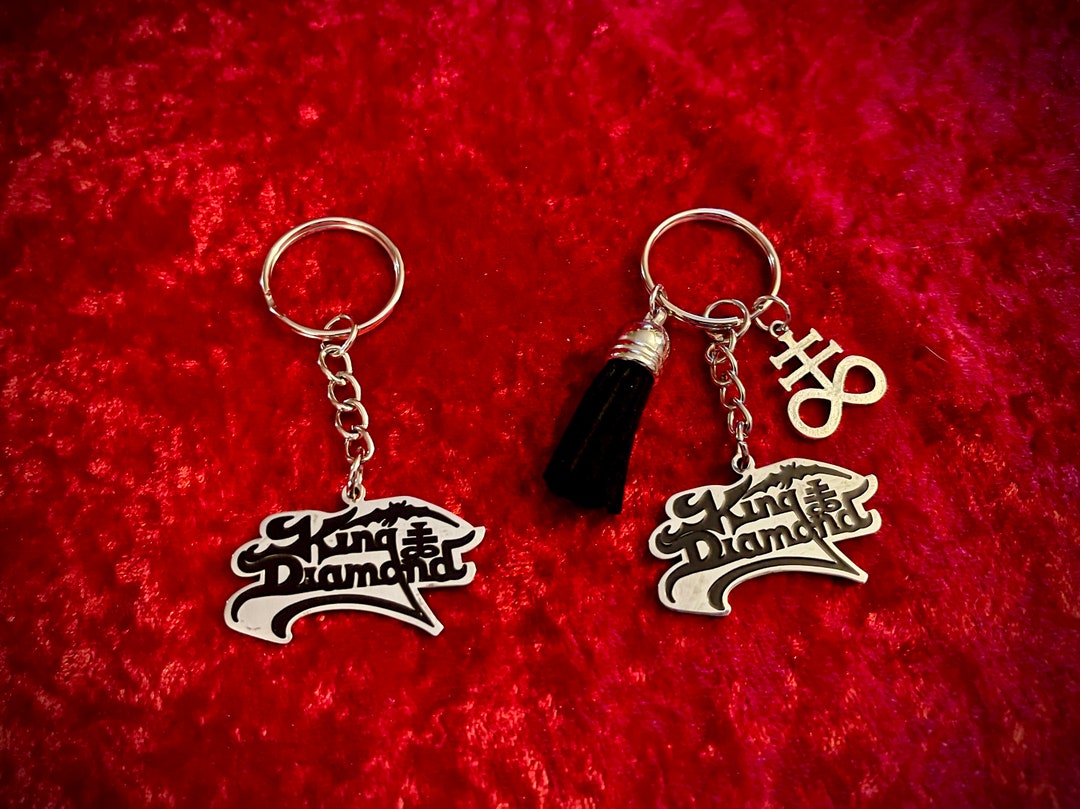 King Diamond Keychains! - Etsy