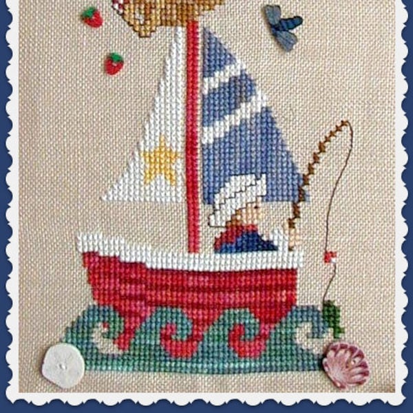 Cross Stitch Fishing - Etsy