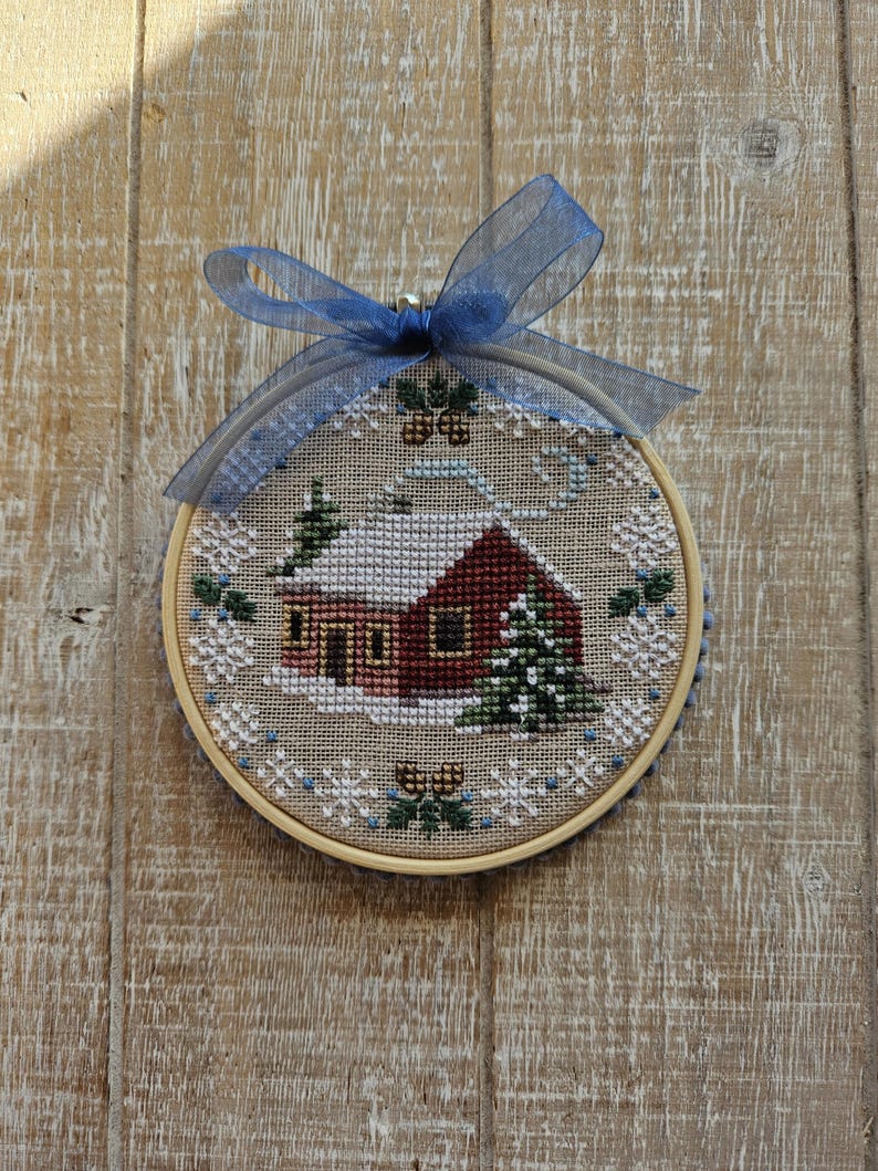 WINTER Mini Rounds; Digital Cross Stitch Pattern by Waxing Moon Designs ...