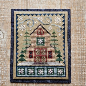 WINTER BARN TRIO; Downloadable Pattern for Cross Stitch by Waxing Moon ...