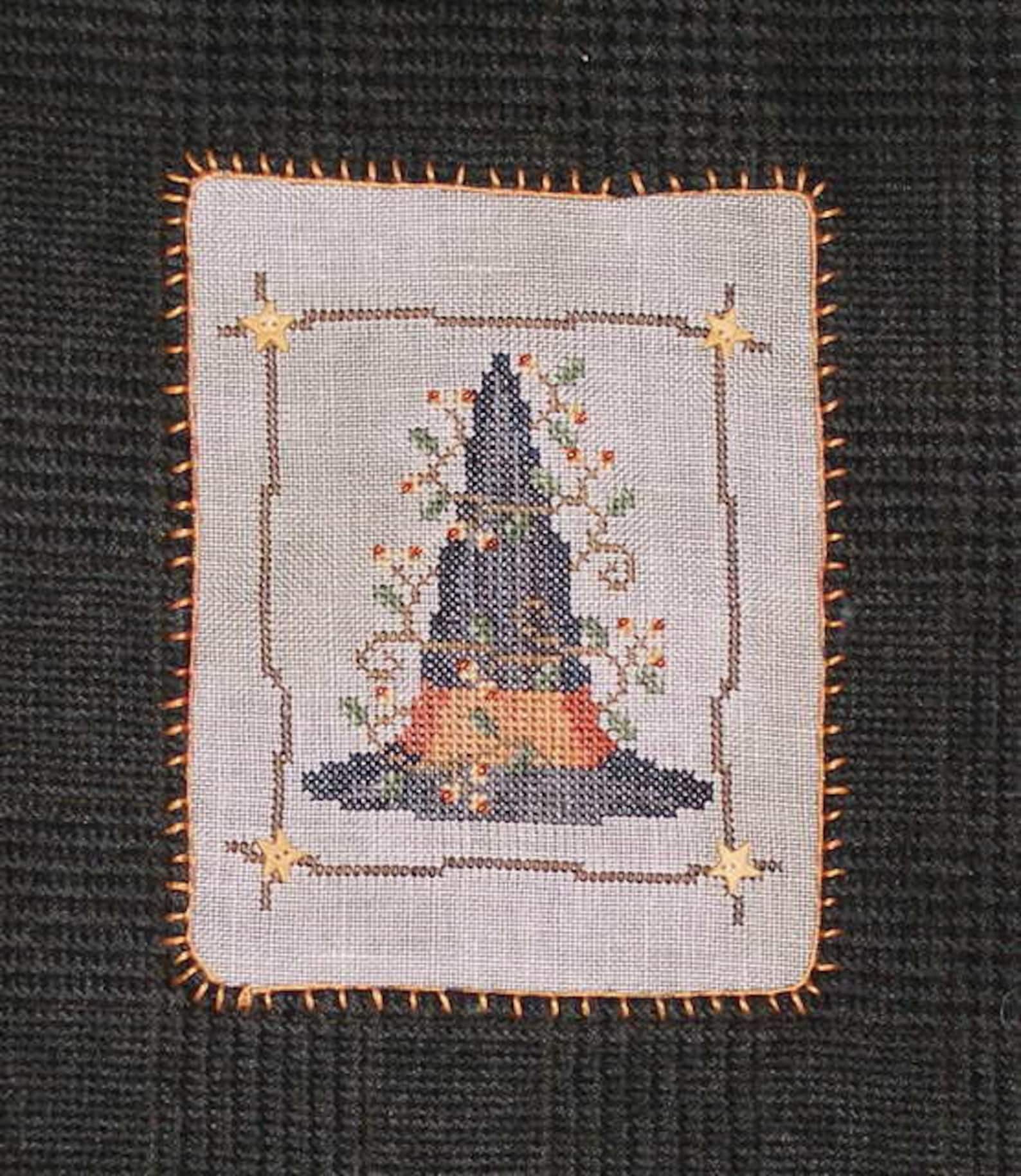 Bittersweet Witch Hat, DOWNLOADABLE PDF Pattern for Counted Cross ...