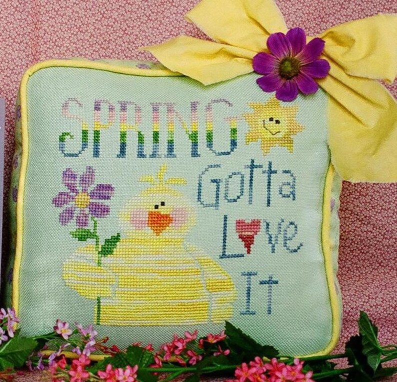QUICK N SPRINGY Pattern for Counted Cross Stitch Instant PDF - Etsy