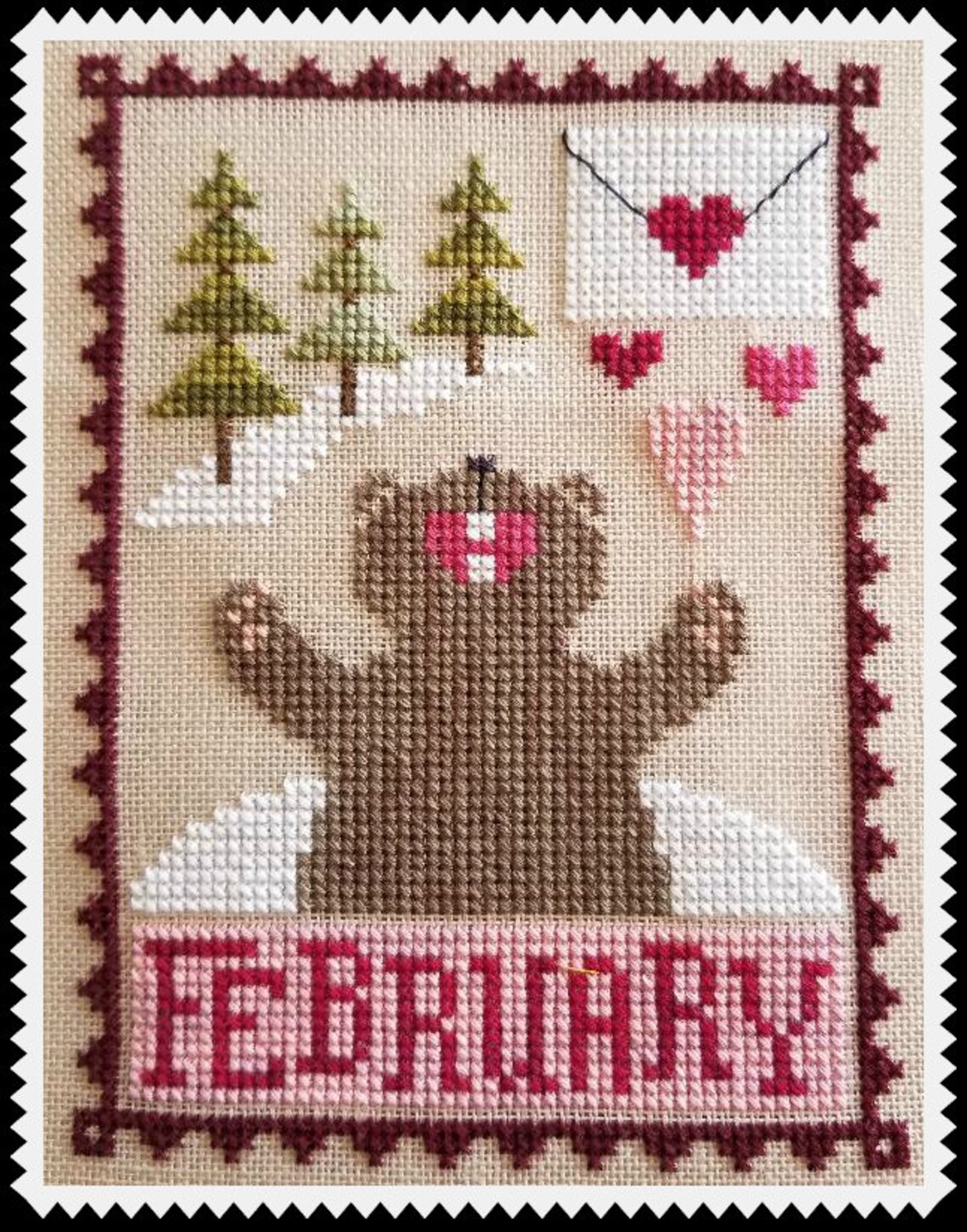 MONTHLY TRIO: January February & March Digital Pattern by - Etsy