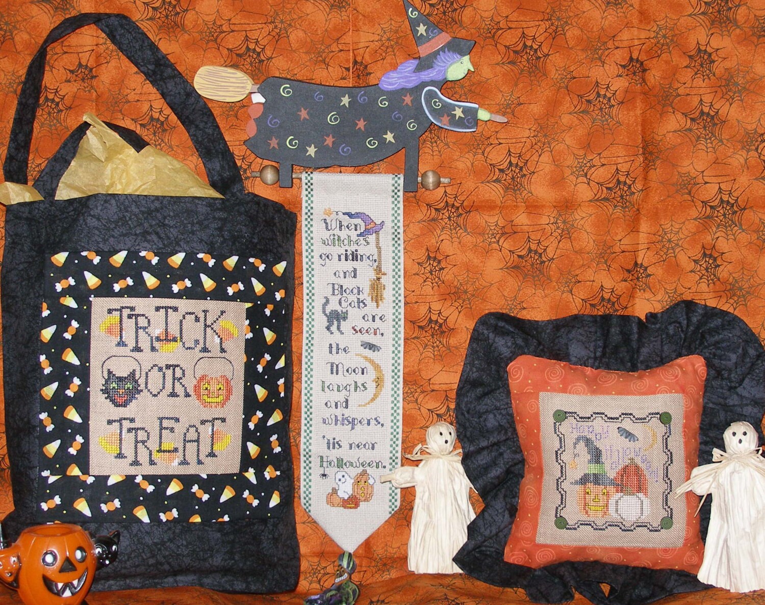 QUICK Stitches for HALLOWEEN; Instant Downloadable Pattern for Cross ...