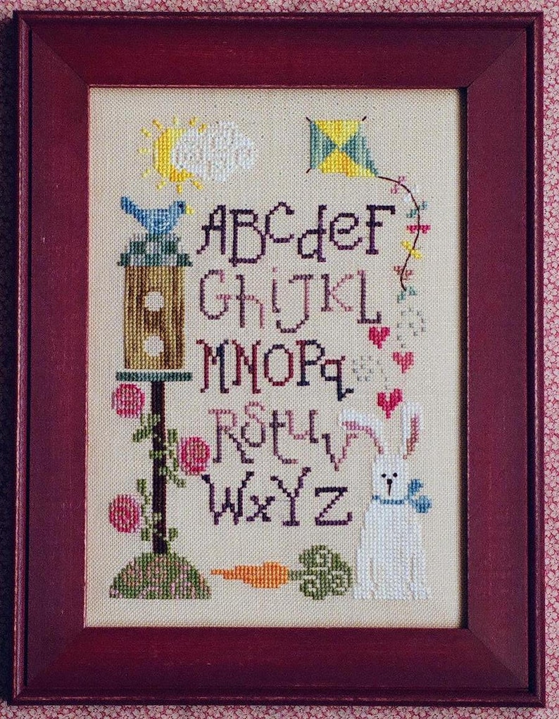 SPRING SAMPLER Digital Pattern for Cross Stitch Instant PDF - Etsy