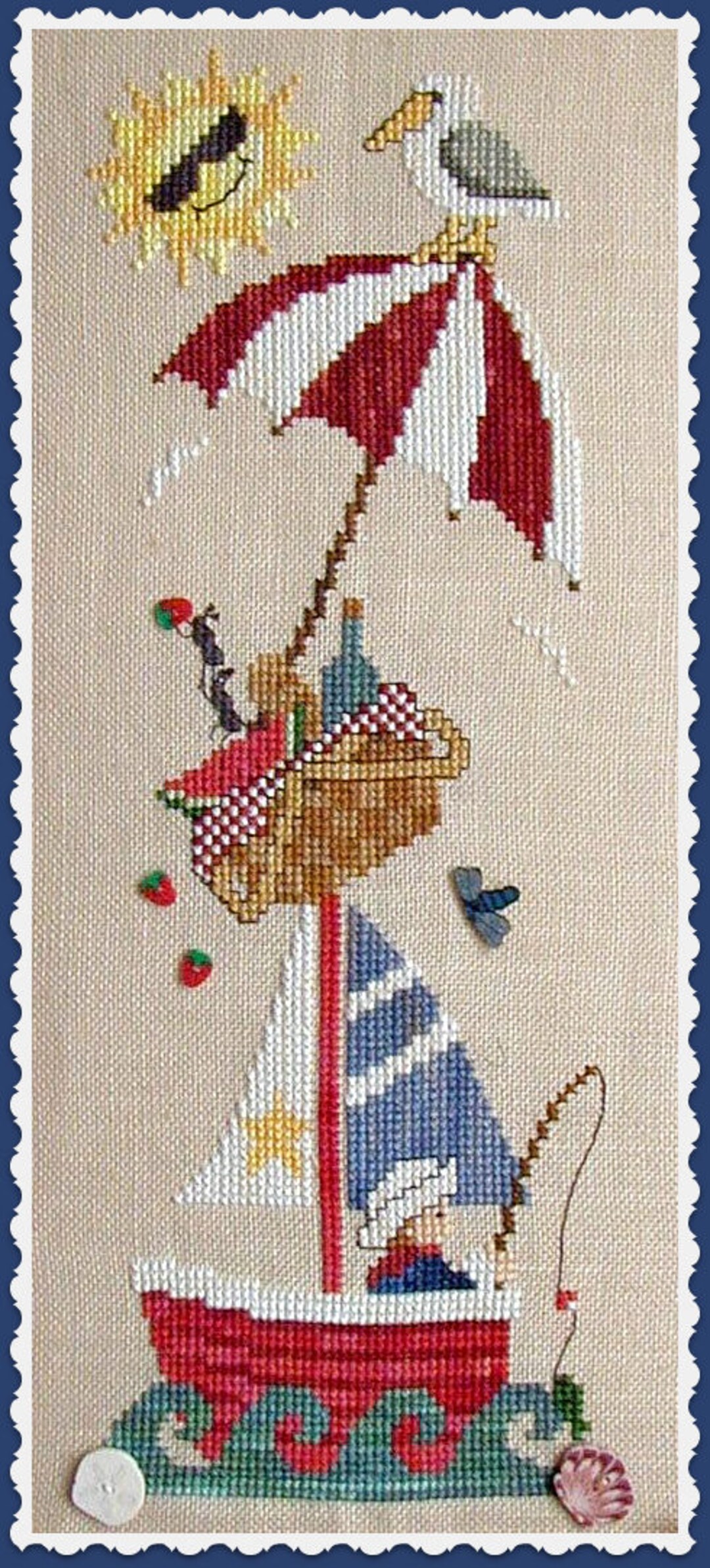 SUMMER STACK; Digital Pattern for Cross Stitch; Instant PDF Download ...