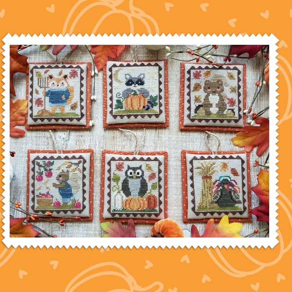 Autumn Cross Stitch - Etsy