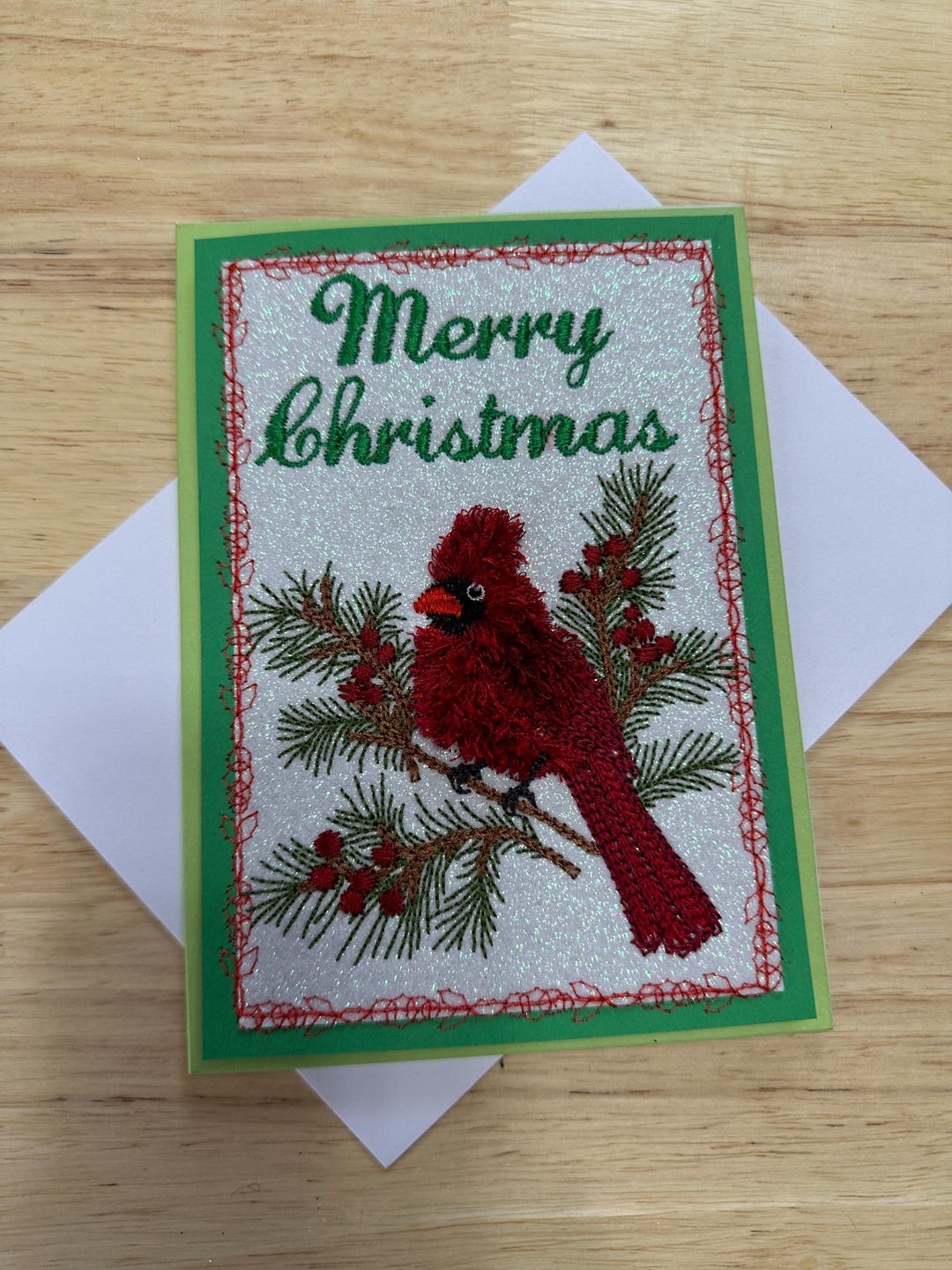 Embroidered Greeting Cards - Etsy