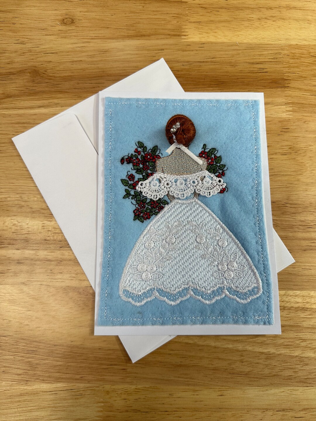 Embroidered Cards - Etsy