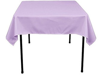 54 X 54-inch Seamless Red Rectangular Polyester Tablecloth for Wedding ...