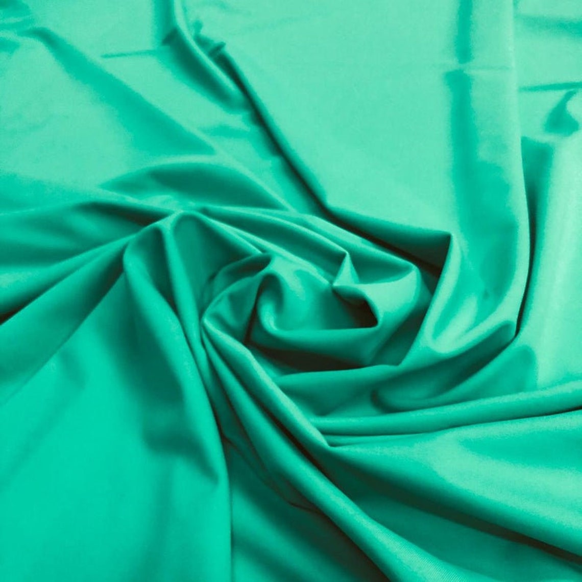 Tela Spandex de nylon / 4 Way Stretch/cut to size Dk Aqua - Etsy España