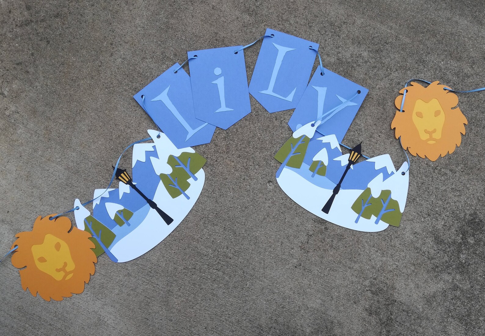 Customizable Narnia Party Birthday Banner Personalized - Etsy