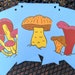 Mushroom Banner Fungi Pennant Mushrooms Party Decor - Etsy