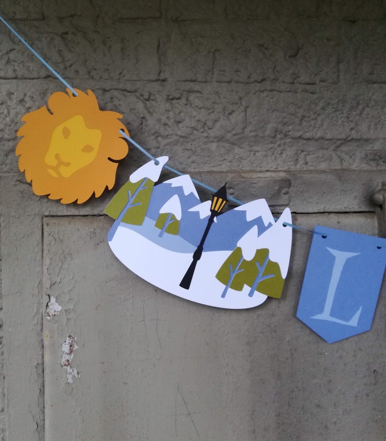 Customizable Narnia Party Birthday Banner Personalized - Etsy
