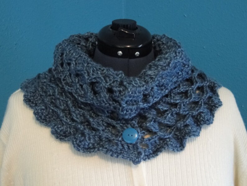Rick Rack Cowl Crochet Pattern - Etsy