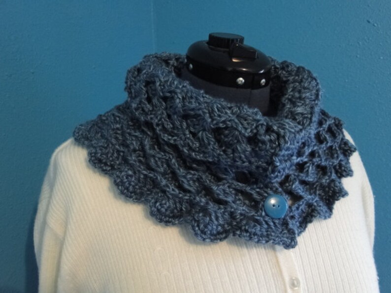 Rick Rack Cowl Crochet Pattern - Etsy