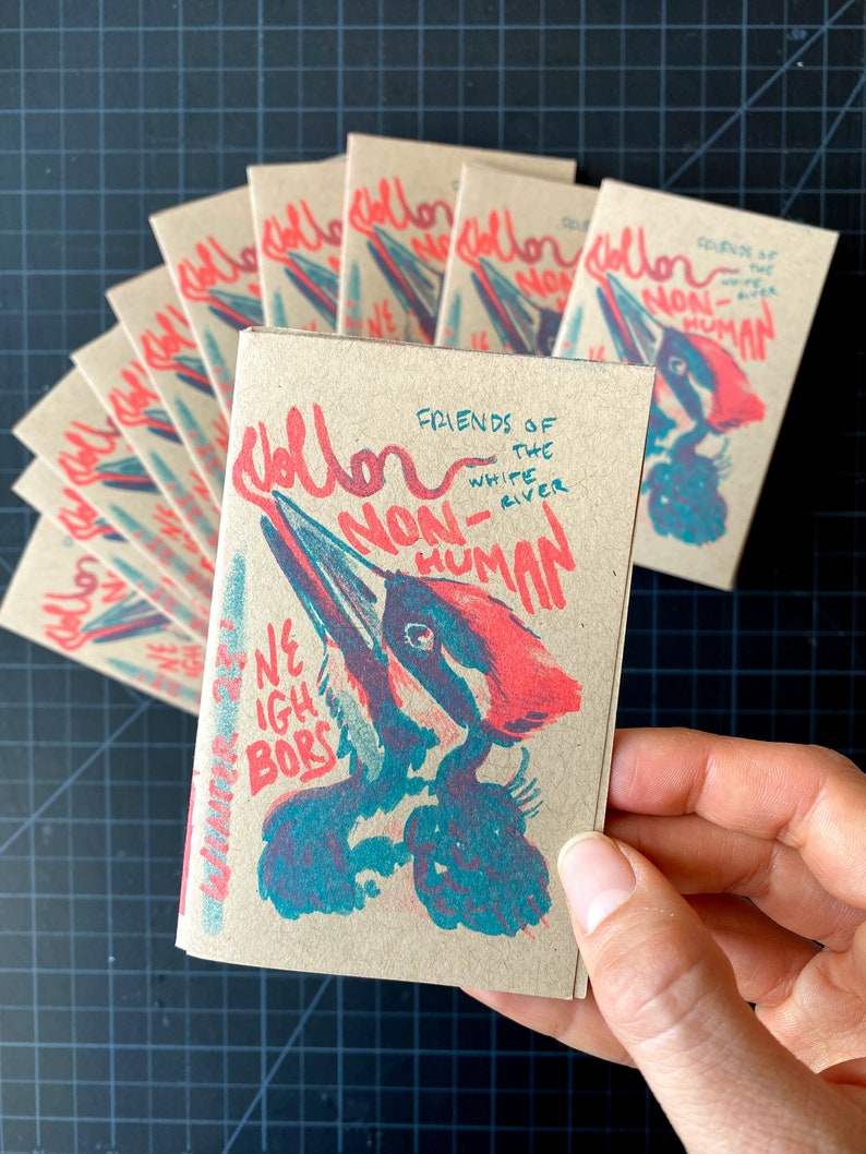 Non-human Neighbors Mini Zine VOL 6 Limited Edition Riso - Etsy