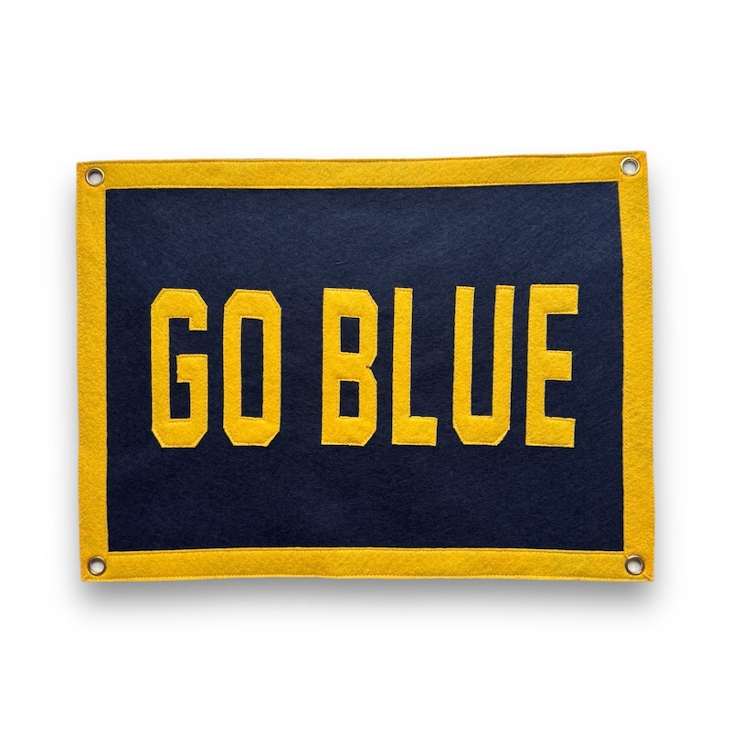 Michigan Felt Pennants - Etsy