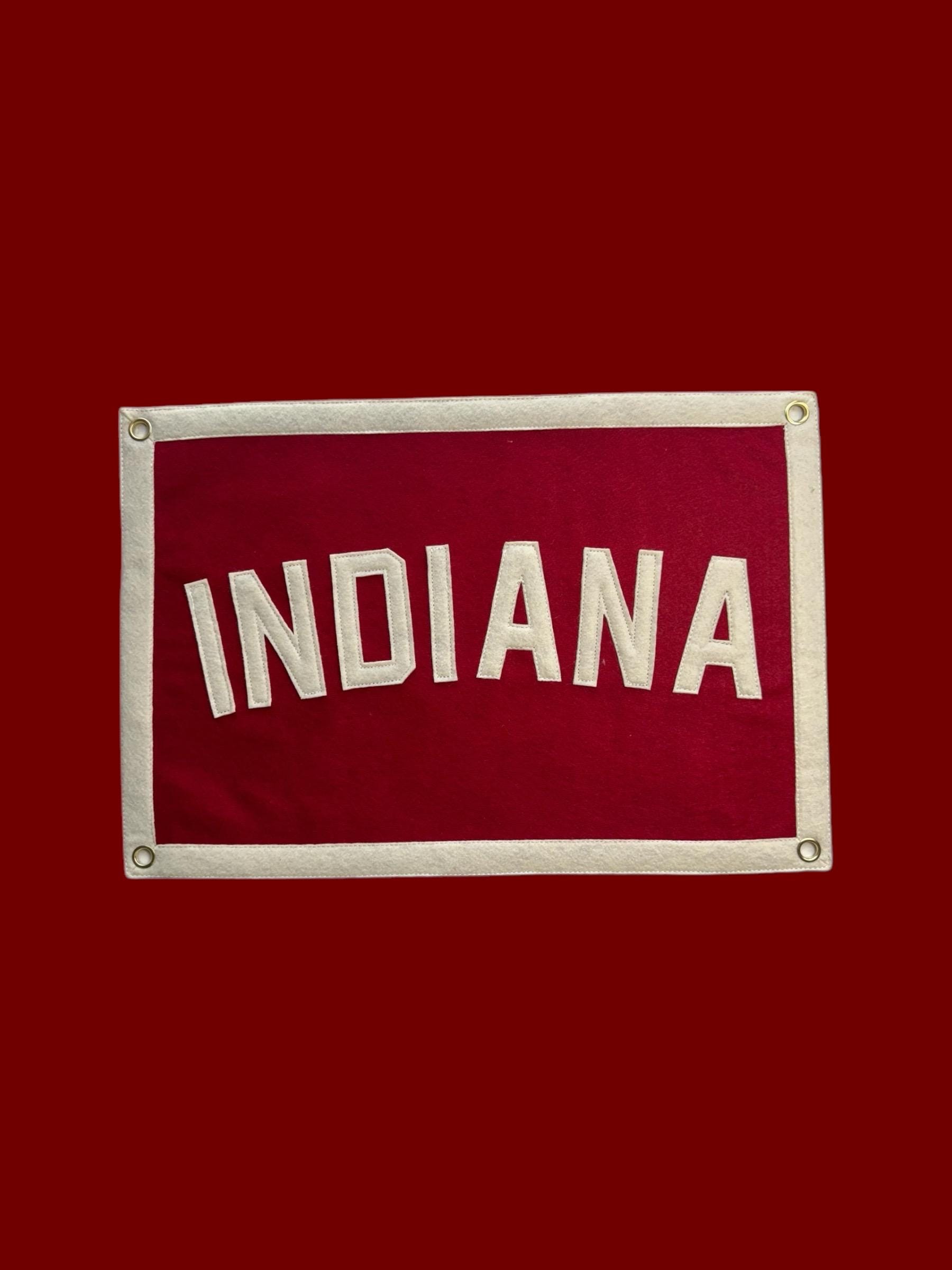 Indiana Wall Pennant - Etsy