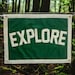 Explore Wall Pennant - Etsy
