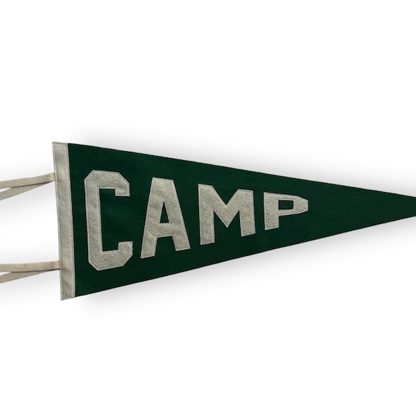 Camping Pennant - Etsy