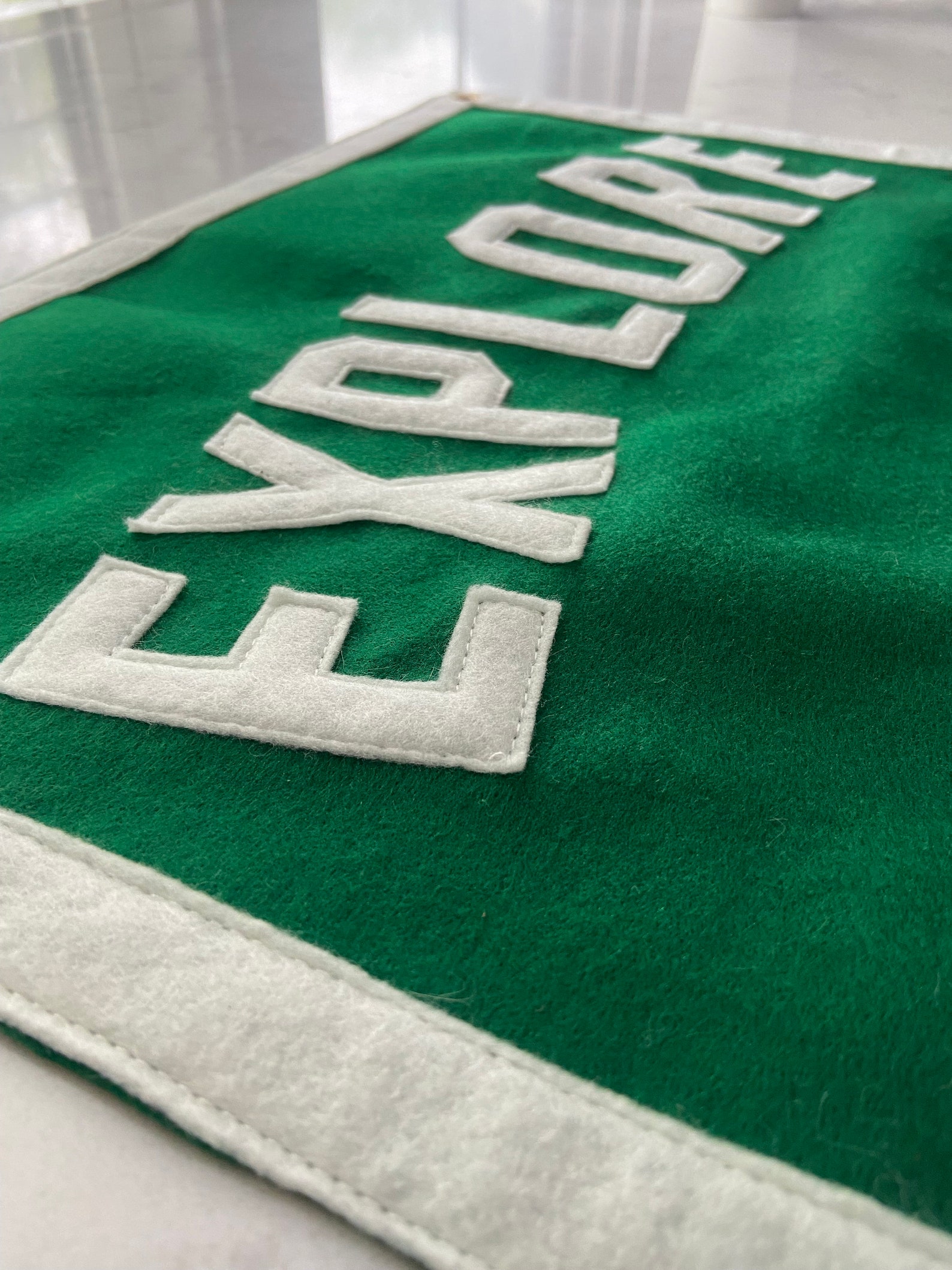 Explore Wall Pennant - Etsy