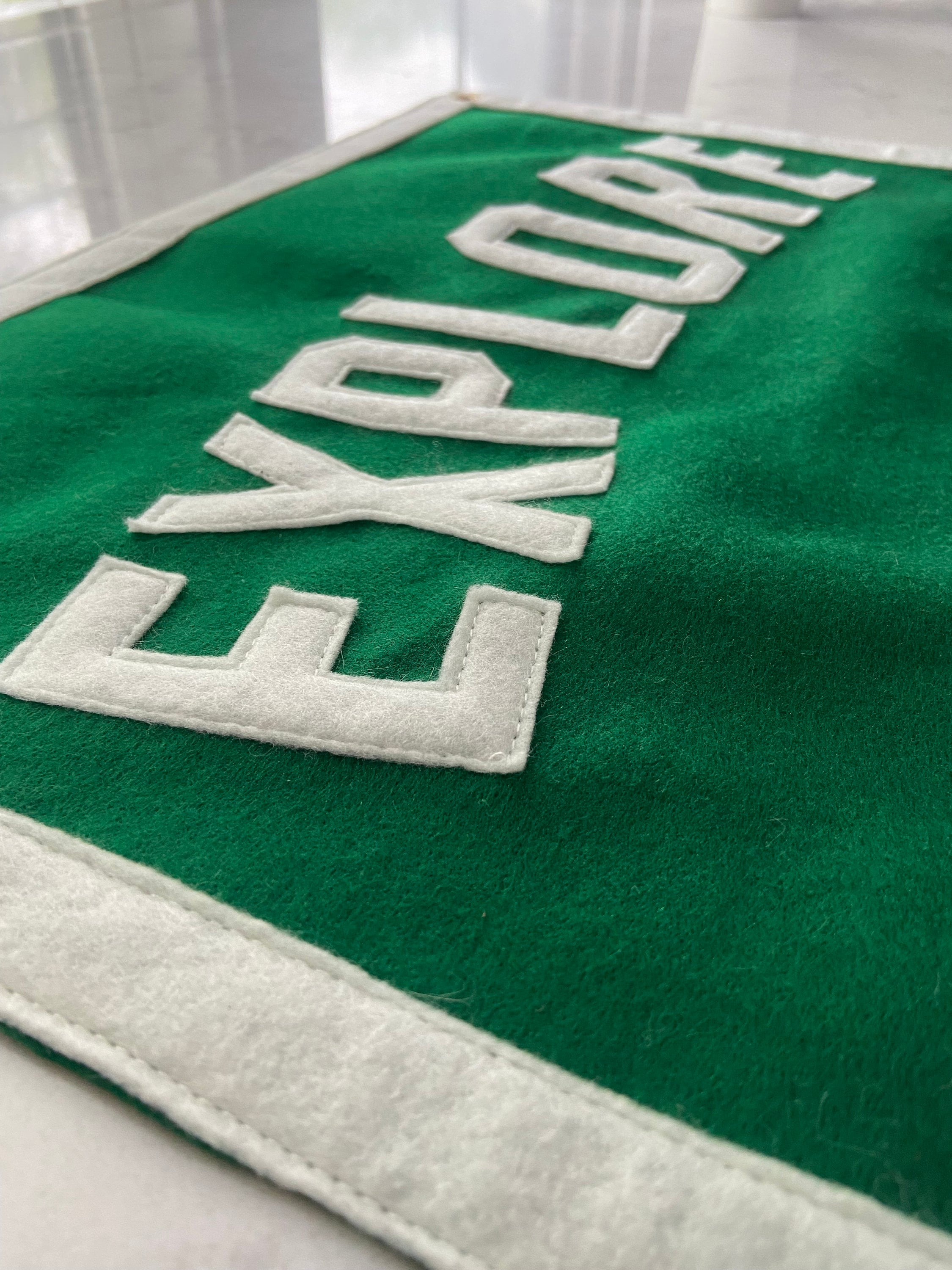 Explore Wall Pennant - Etsy