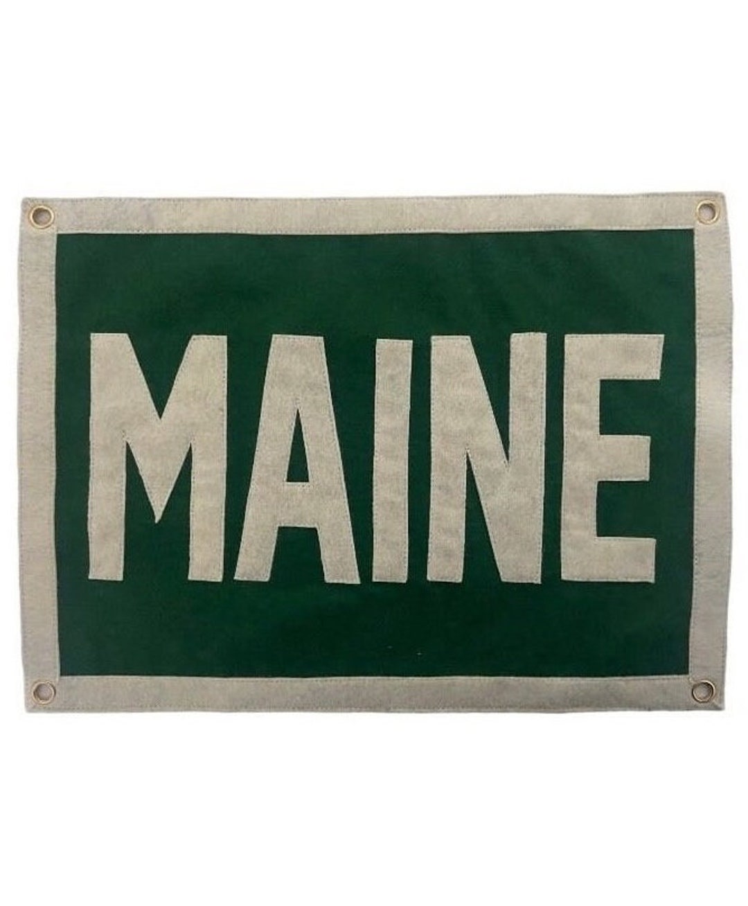 Maine Banner Pennant - Etsy