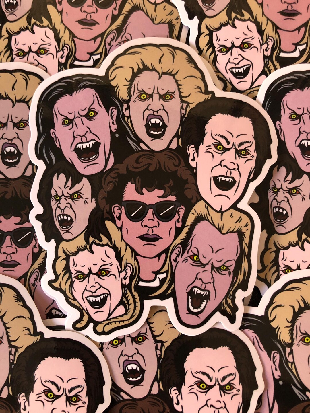 Vampire Group Sticker - Etsy