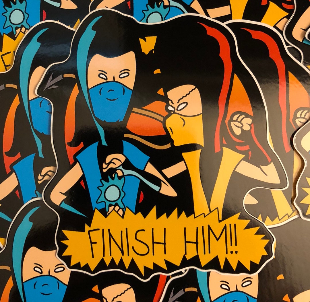 Finish Him! Decal - Etsy