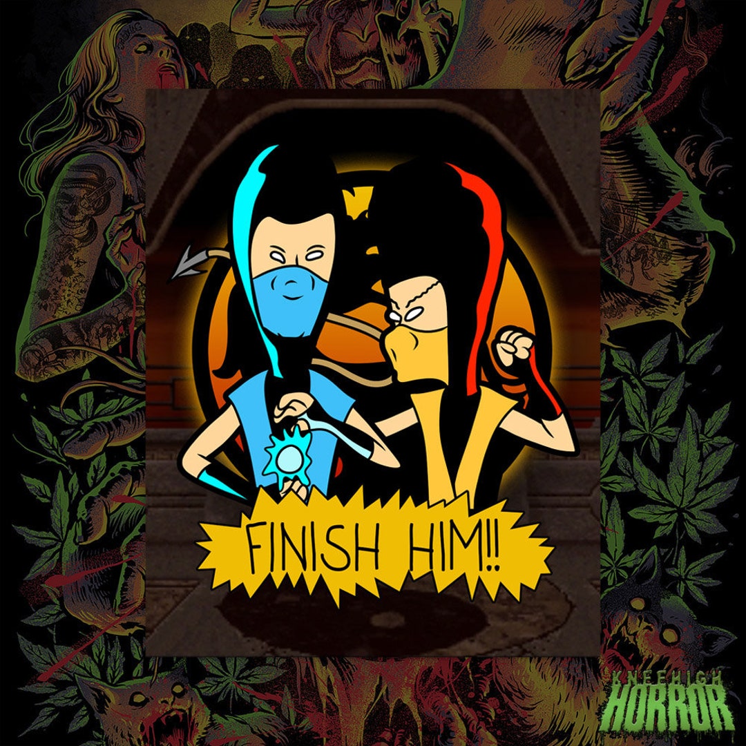 Finish Him! Flag - Etsy