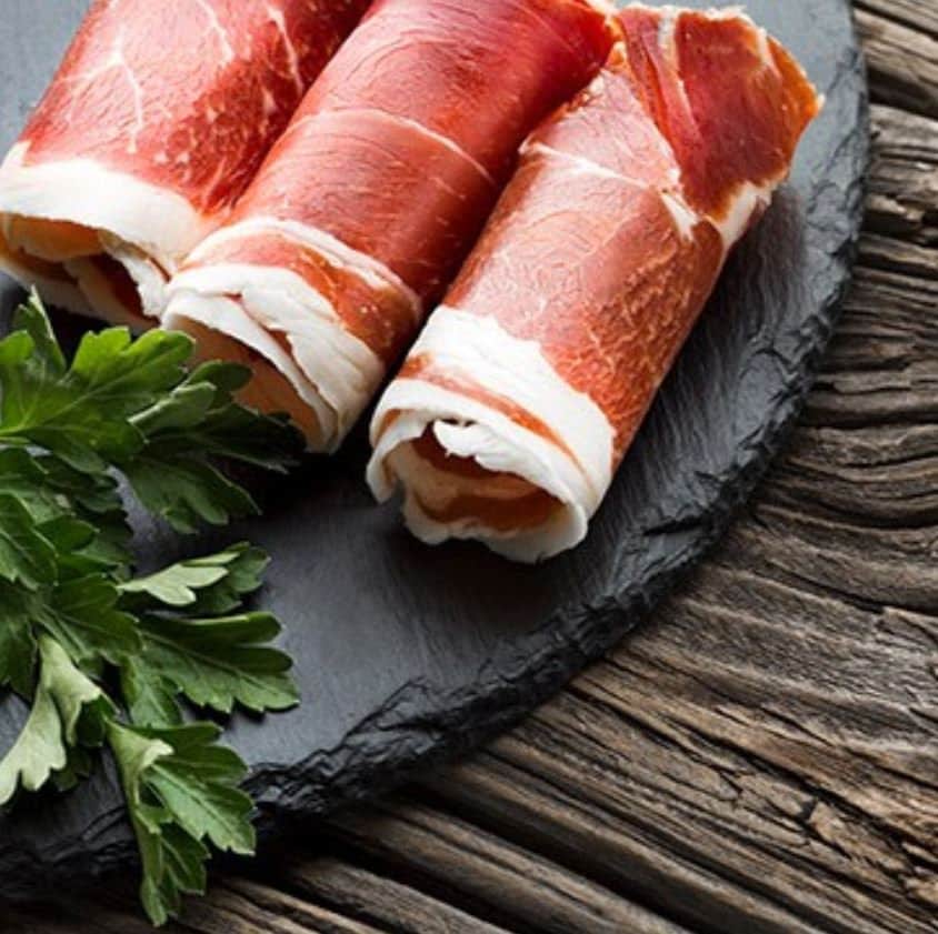 Smoked Pork Prosciutto, Svinjska Prsuta (fine Specialty Dried String ...