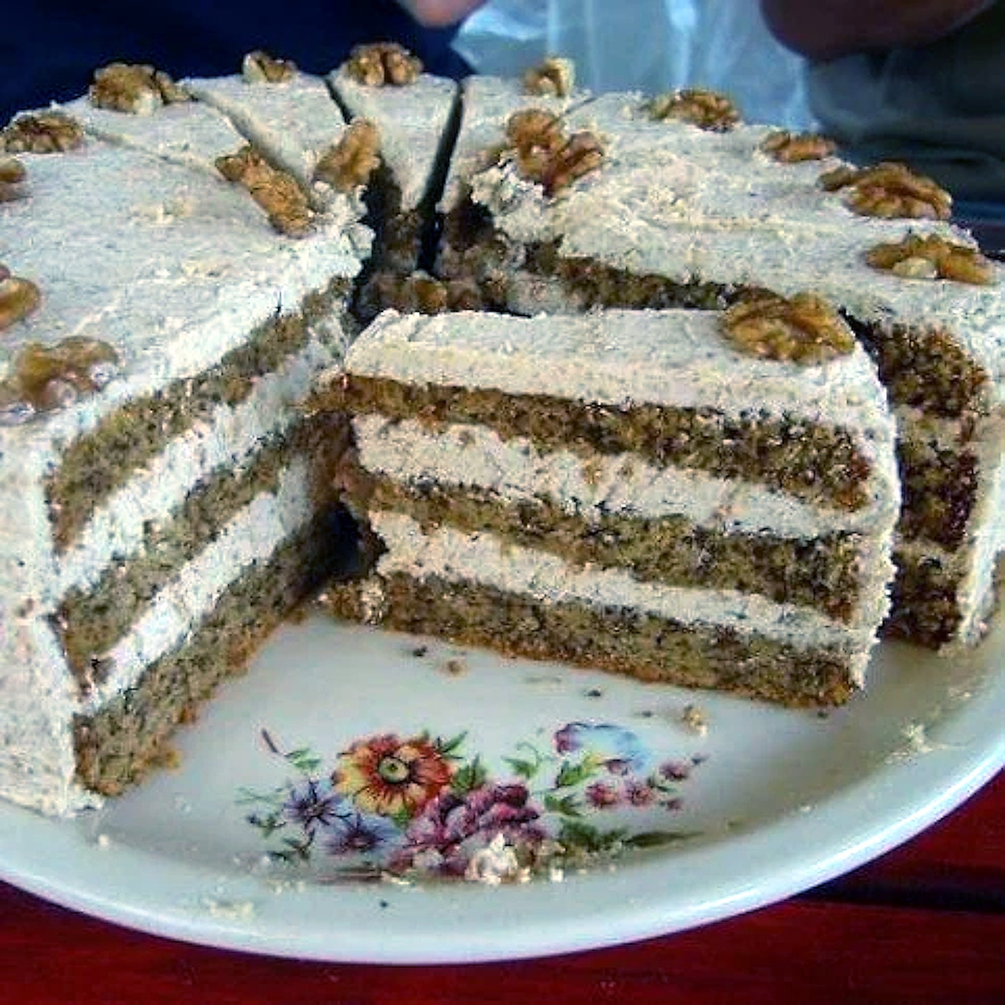 Hungarian Walnut Torte (dios Torta) Easter Dessert Cake - A Perfect ...