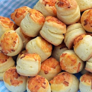 Pogácsa Pork or Cheese Crackling Bacon Biscuits * Sajtos or Tepertős ...