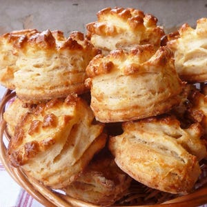 Pogácsa Pork or Cheese Crackling Bacon Biscuits * Sajtos or Tepertős ...