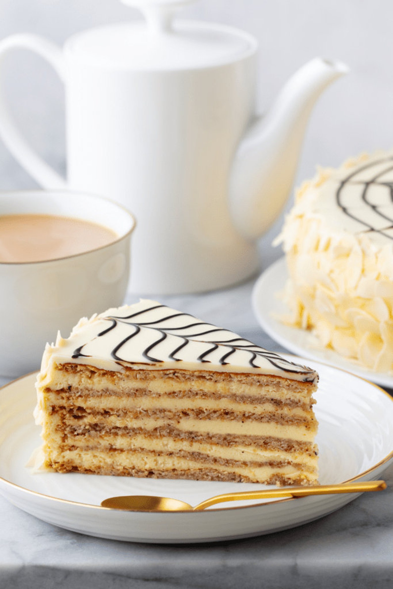 Eszterházy Torte (esterházy Torte) , Eszterhazi Easter Hungarian ...