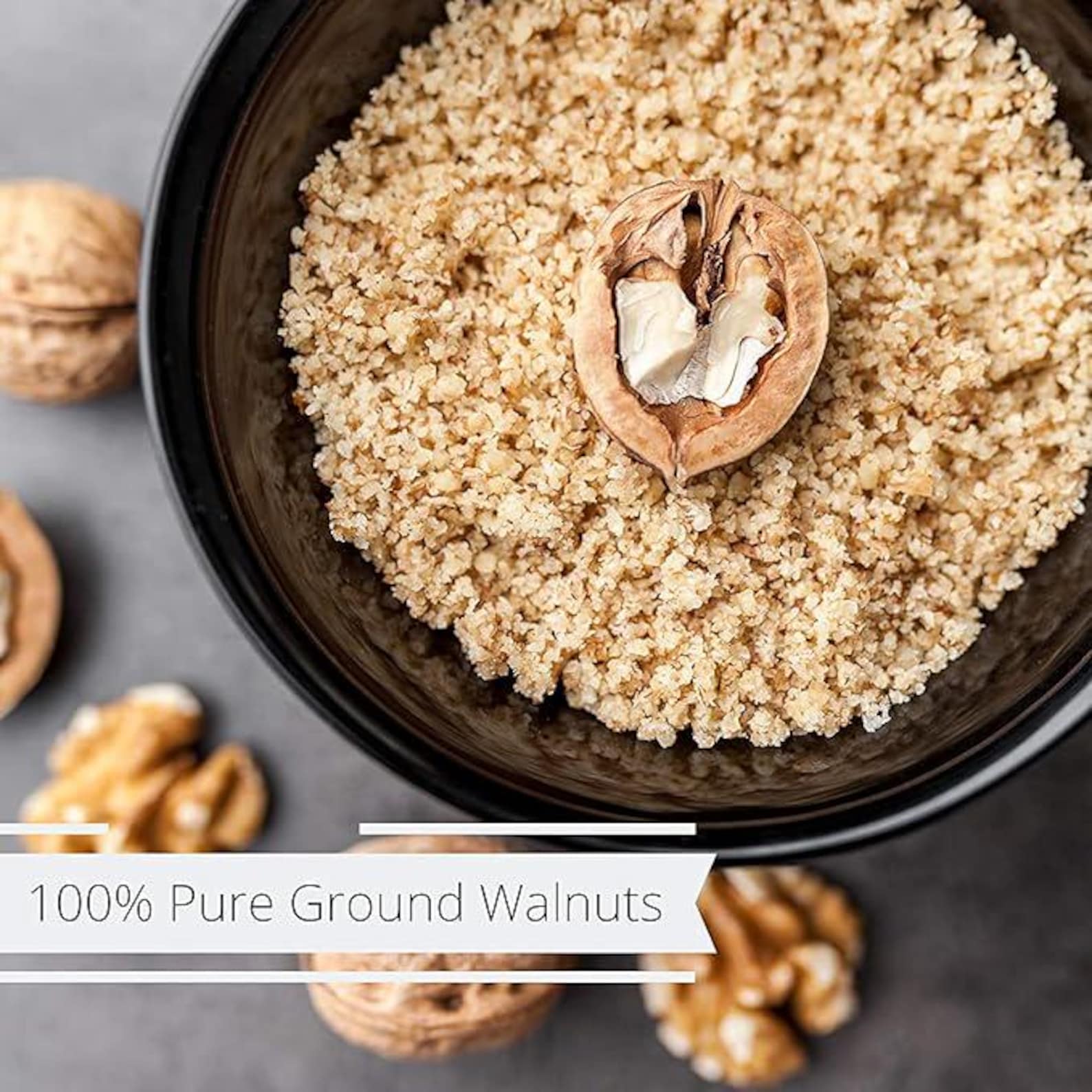 GROUND WALNUTS Meal (100% Freush All-natural, Fine, Fluffy, Home-made ...