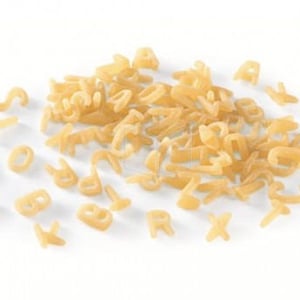 Alphabet ABC Soup Noodles All-natural Pasta (hungarian ABC Száraztészta ...