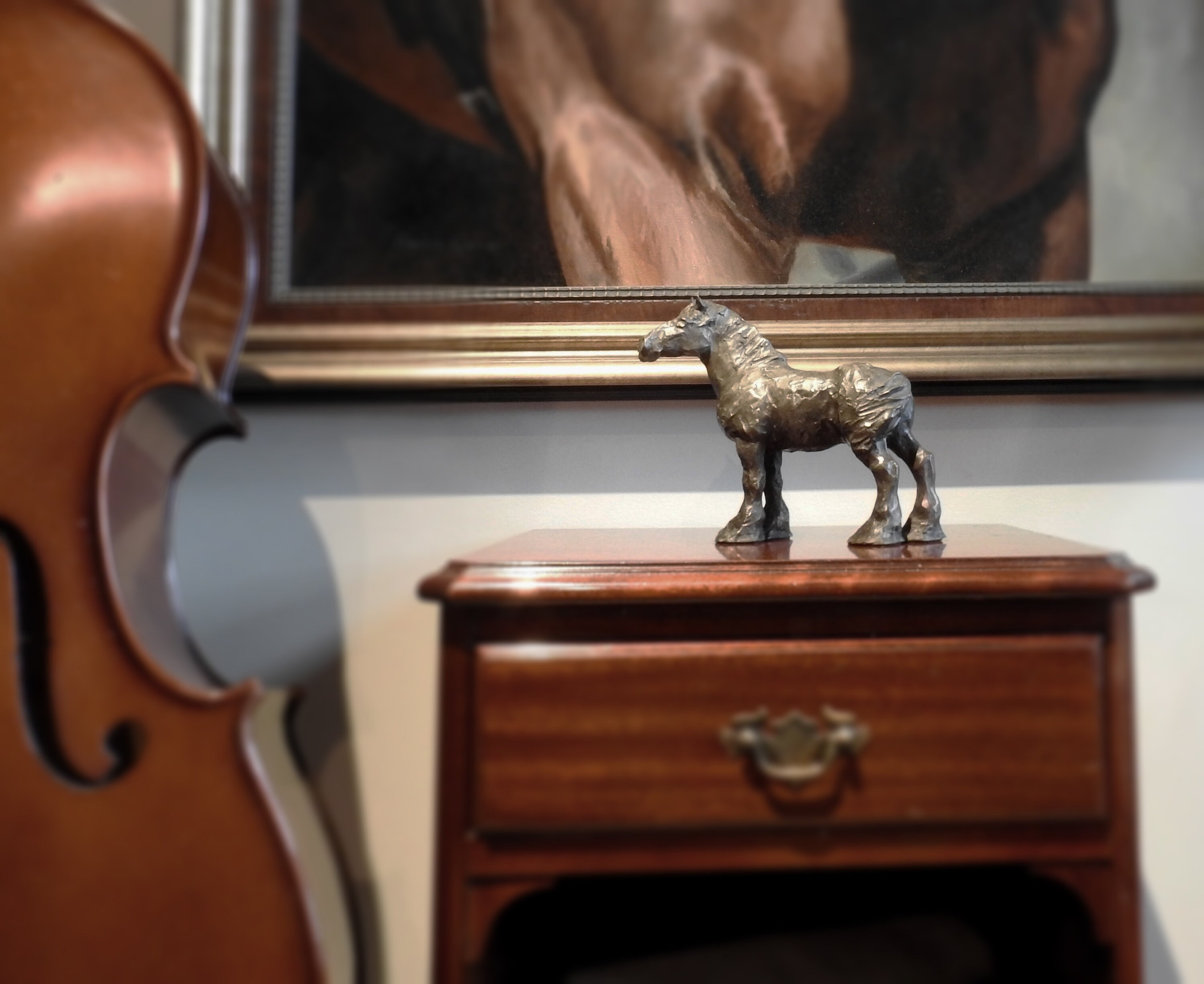 Windblown Original Art Hand Cast Bronze Clydesdale Heavy | Etsy