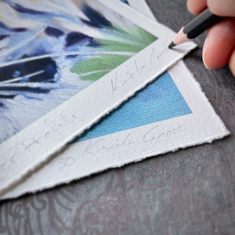 SMALL TIGER PRINT Tiger Eye Signed Limited Edition With - Etsy