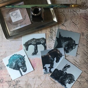 ARTIST TRADING CARDS & Sticker Set the Art of Bronze - Etsy