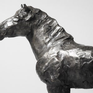 Windblown Original Art Hand Cast Bronze Clydesdale Heavy | Etsy