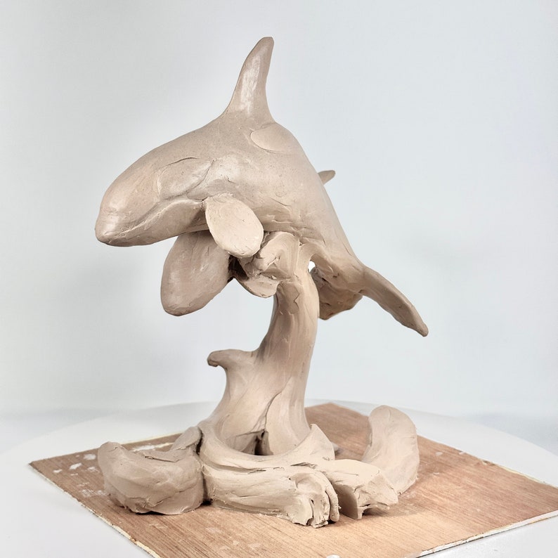 Hand-cast Bronze Orca Whale Sculpture: Cow & Calf Art by Kindrie Grove ...