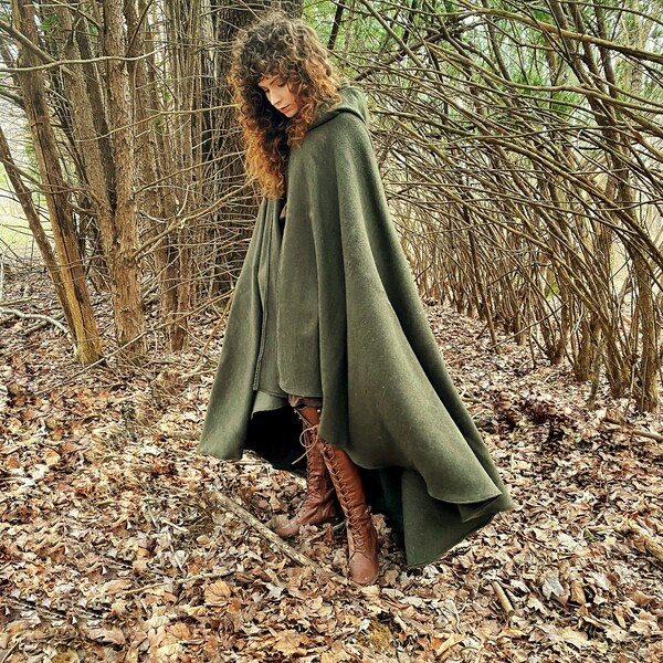 Wool Cloak - Etsy