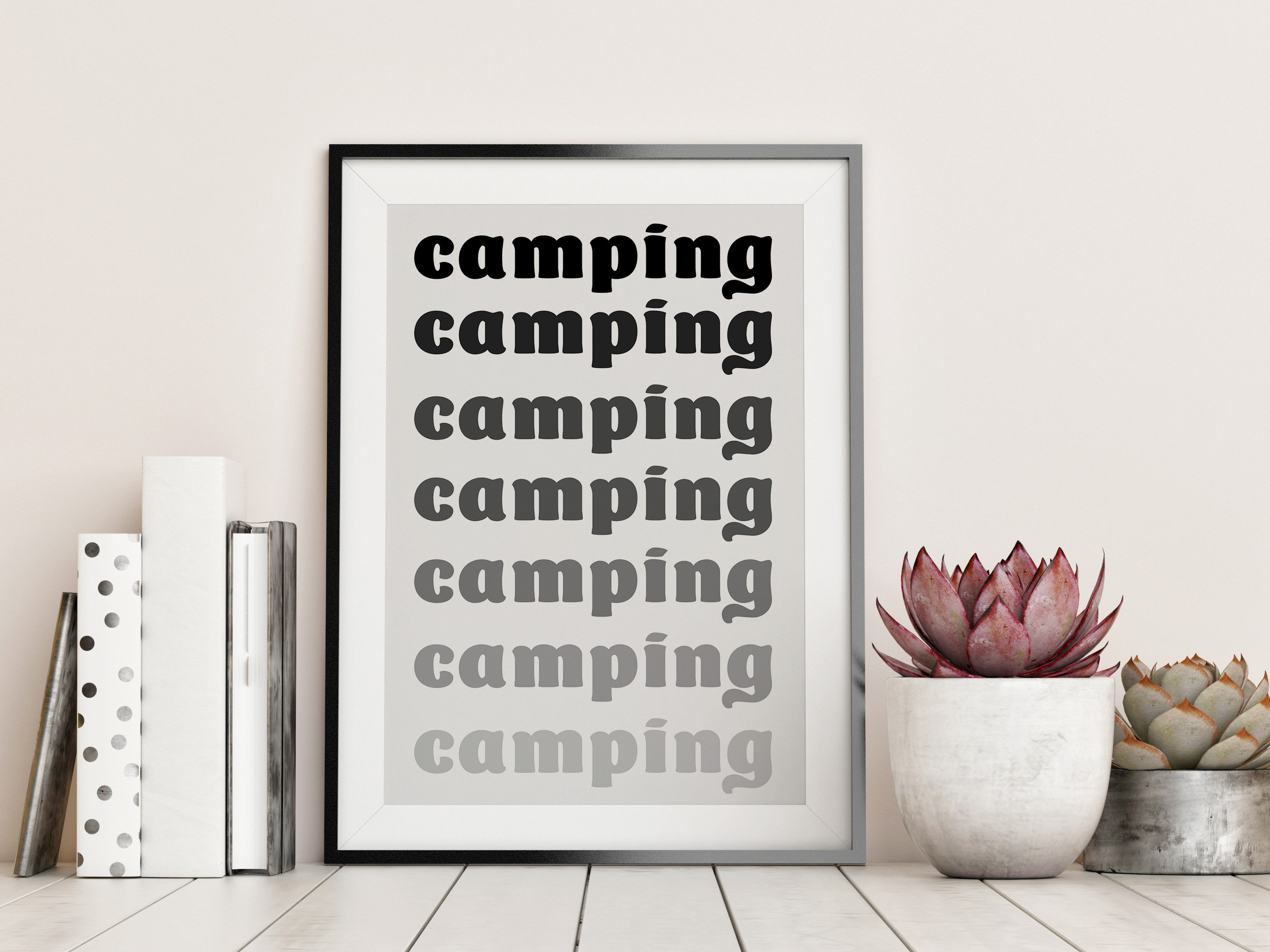 Camping Poster Printable Art Nature Wall Art Quotes - Etsy