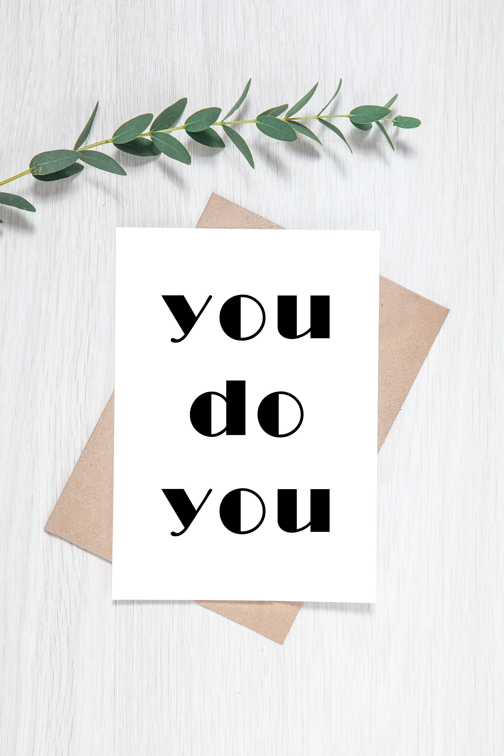You Do You Poster, Printable Modern Wall Art, Jpg Digital INSTANT ...