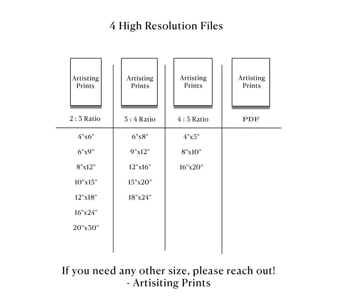 You Do You Poster, Printable Modern Wall Art, Jpg Digital INSTANT ...