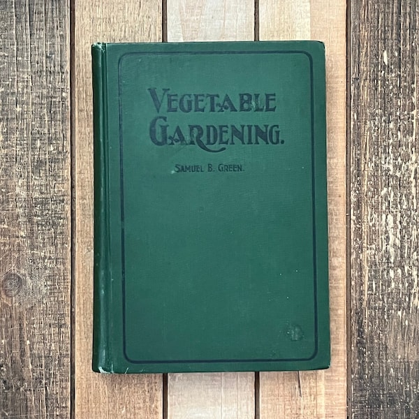 Vintage Garden Book - Etsy