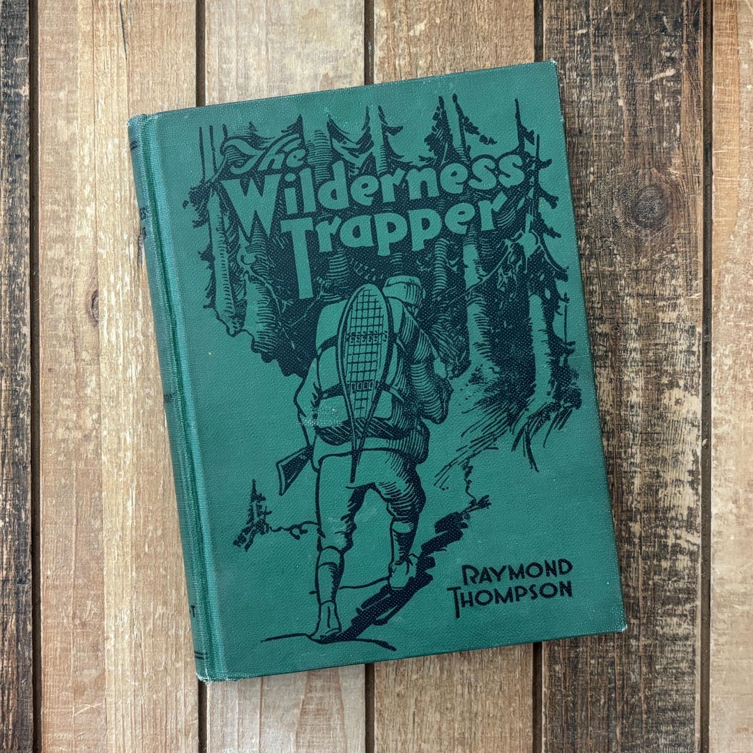 Vintage Hunting Book Gift for Him Man Cave Decor Deer Hunting Cabin ...