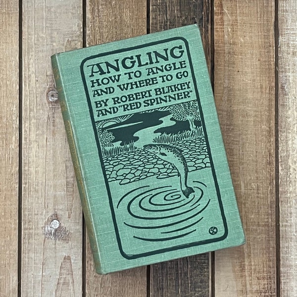 Vintage Fishing Book - Etsy